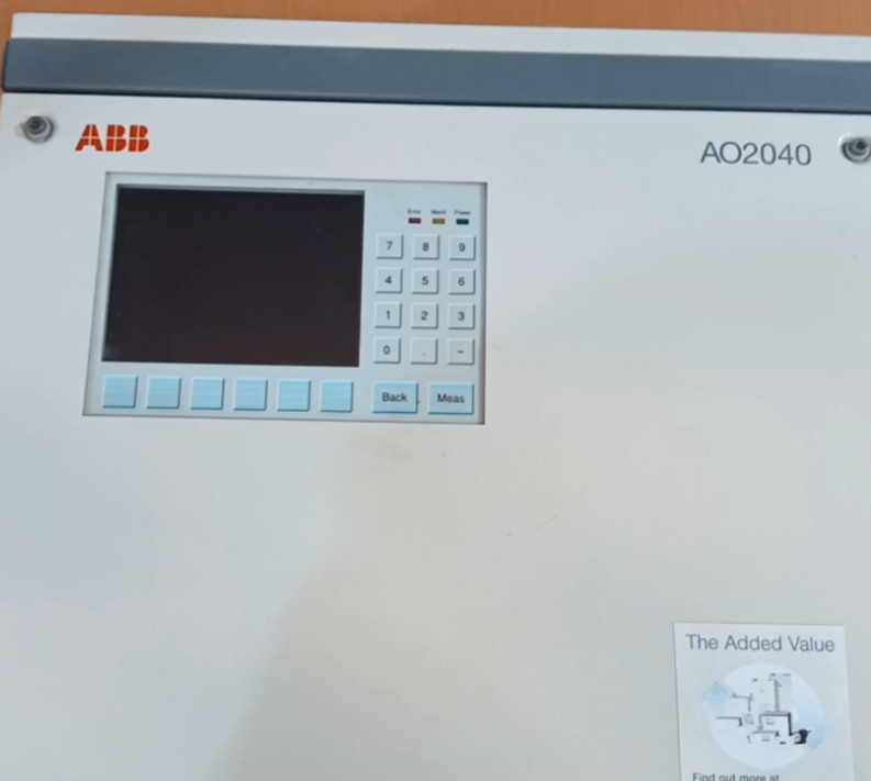 ABB AO2000 Series Continuous gas analyzers Models AO2020, AO2040,O2 ...